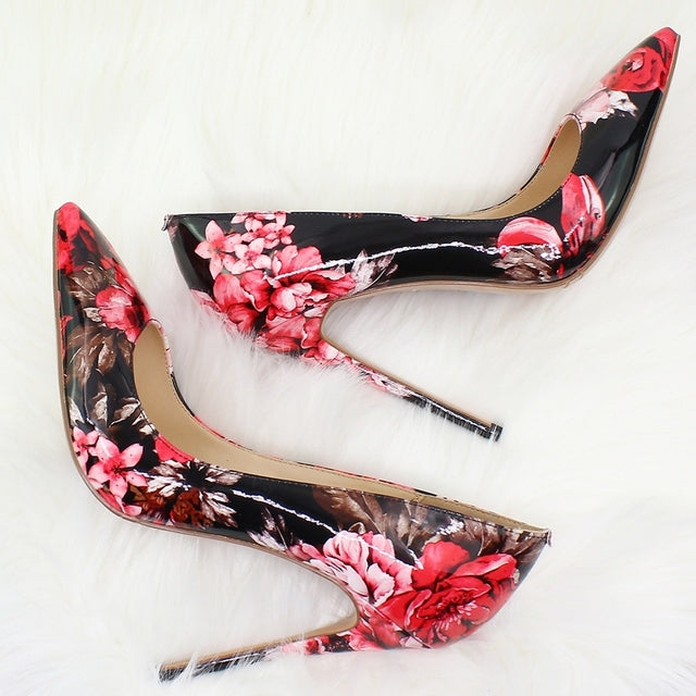Assorted Multi-Color Print High Heel Pumps – SANSA COSTA
